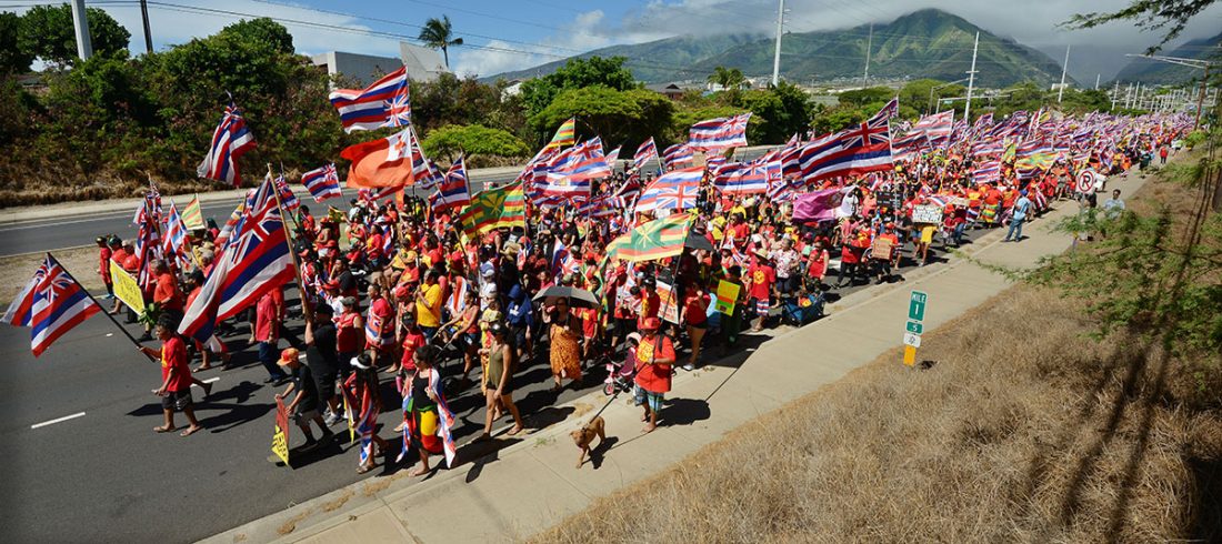 Kapu Aloha march displays ‘power of a unified people’ | News, Sports ...